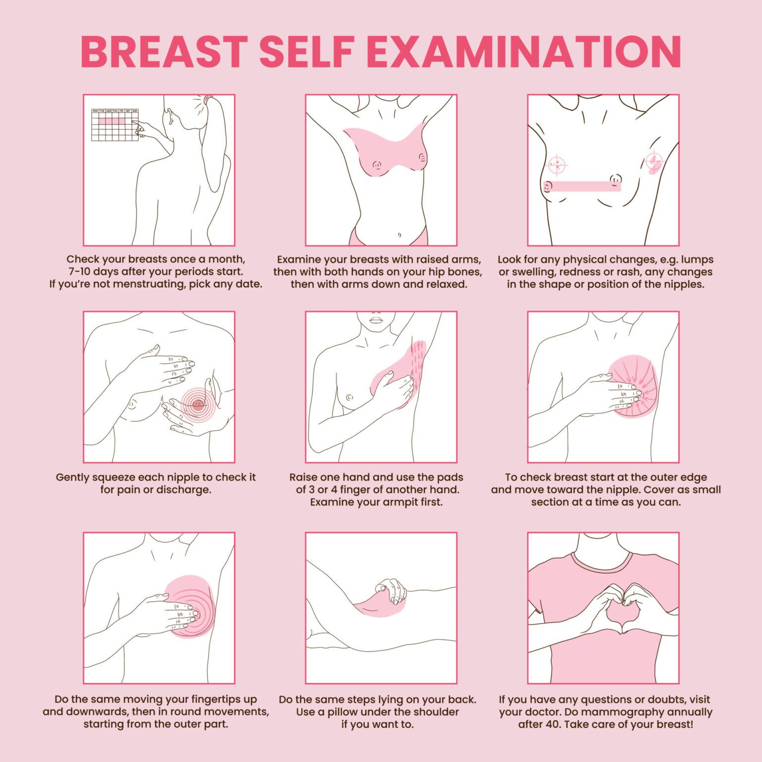 Paano Ba Gawin Ang Breast Self examination Pinoy Weekly Paano Ba Gawin Ang Breast Self examination Pinoy Weekly